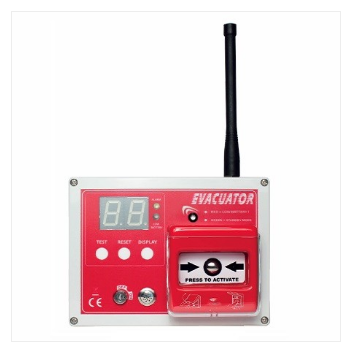 Evacuator FMCEVASYNTGBS Synergy-TG Wireless Temporary Alarm System Base ...