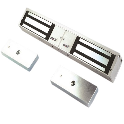 Elock-1200LDX2, 2 X 1200 Lbs EM Lock With LED (Monitored) With Door ...