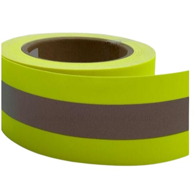 FR Reflective Tape Yellow-Silver-Yellow 2 Inches, 50Mtr Rolls – Safetag