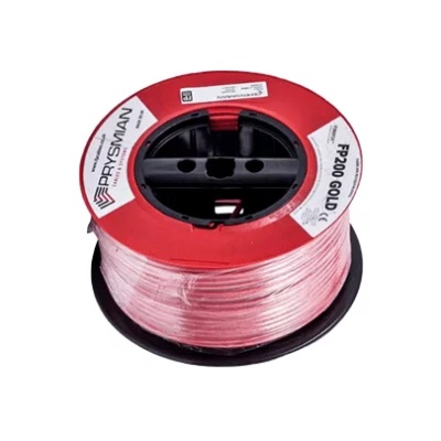 Prysmian FP200 2 Core X 2.5MM Fire Rated Cable Red – 100Mtr – Safetag ...