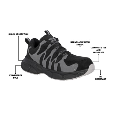 Workland SJK Low Ankle Protective Footwear Non-Metal – Safetag – Fire fighting & Safety ...