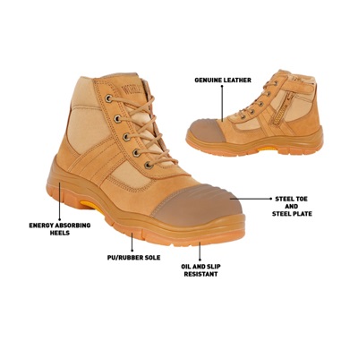 Workland SPV High Ankle Protective Footwear – Safetag – Fire fighting ...