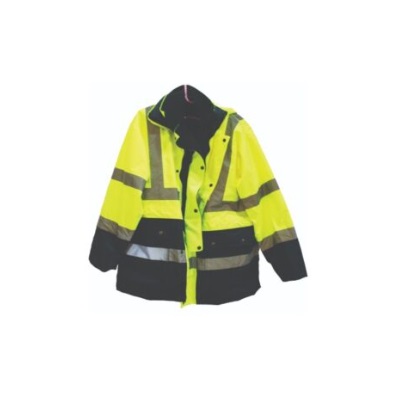 Manager’s 3 in 1 Jacket With Reflective Strip, Yellow – Safetag – Fire ...