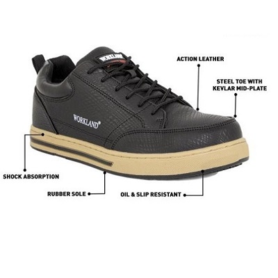 Workland MGK Anti-Slip Executive Protective Footwear SBP Standard – Safetag – Fire fighting ...