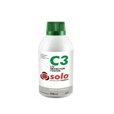 Solo C3 CO Detector Test Gas Canister 250ML – Safetag – Fire fighting ...
