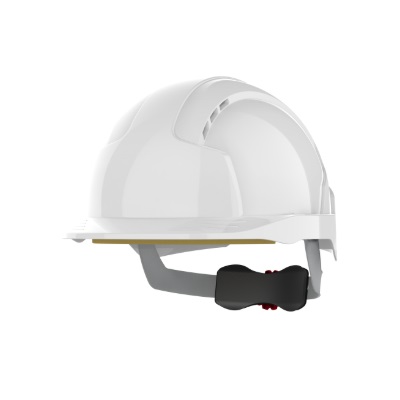 JSP EVO2 Safety Helmet – Slip Ratchet – Vented- White – Safetag – Fire fighting & Safety ...