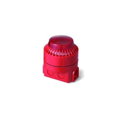 Conventional MS-909 Sounder Beacon Flasher- Red – Safetag – Fire ...